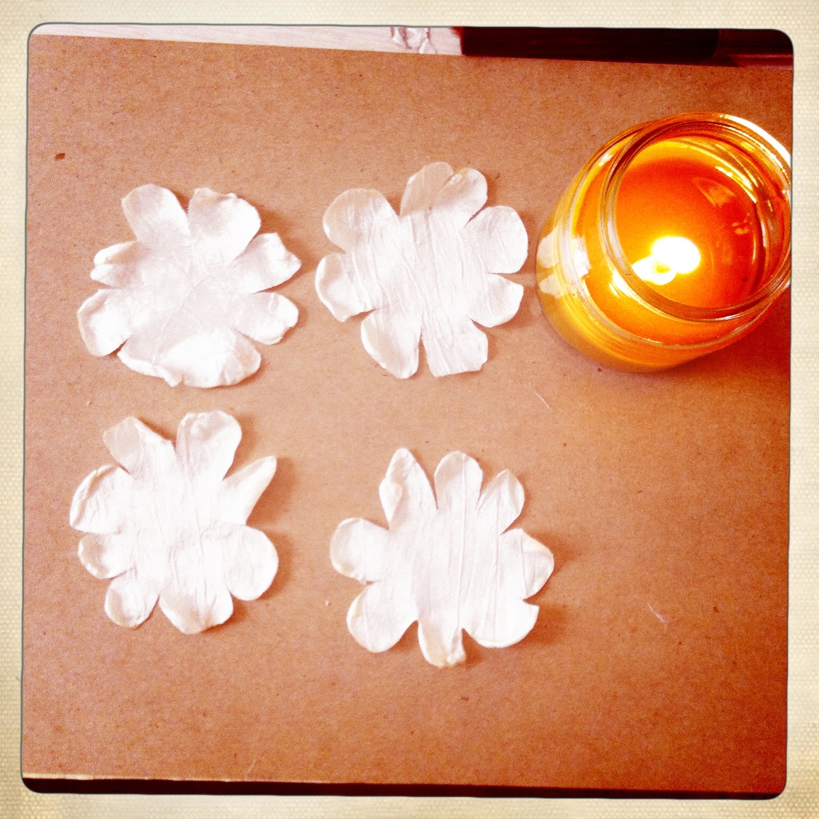 Butter My Biscuits Blog: Singed Fabric Flower Tutorial